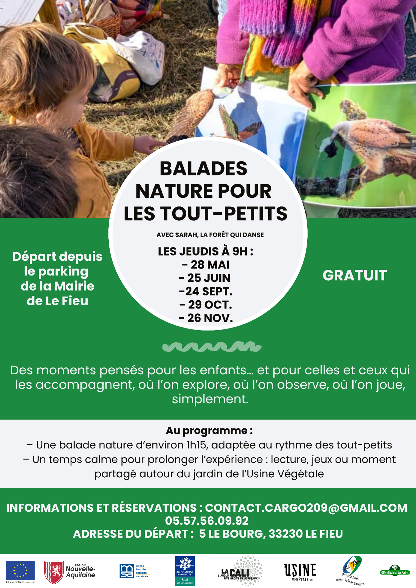 Balades nature pour les tout-petits (de 0 à 3 ans) – Vallée de l'Isle ...